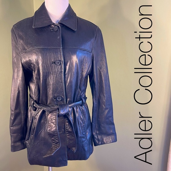 Adler | Jackets & Coats | S Adler Leather Jacket | Poshmark
